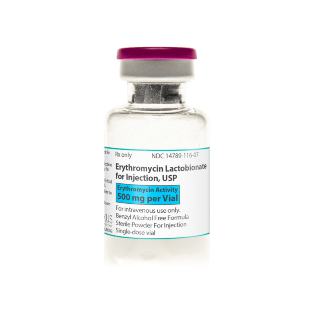 Erythromycin Lactobionate for Injection, USP - Nexus Pharmaceuticals