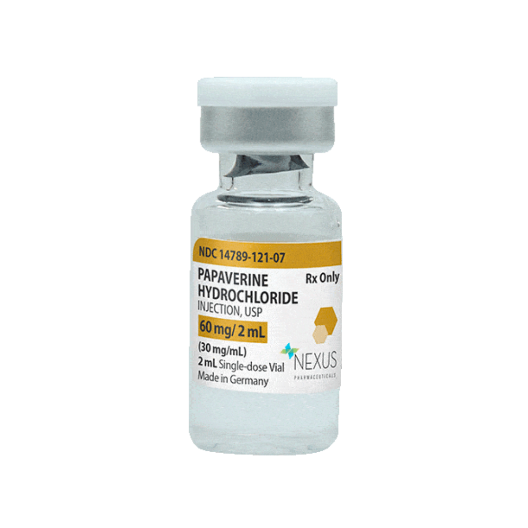 Papaverine HCL Injection, USP - Nexus Pharmaceuticals